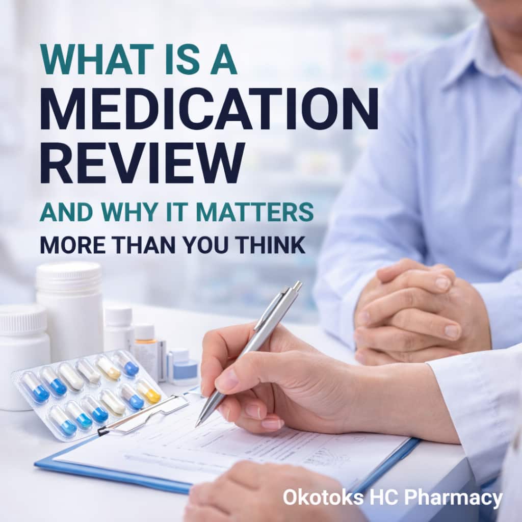 What Is a Medication Review? | Okotoks HC Pharmacy