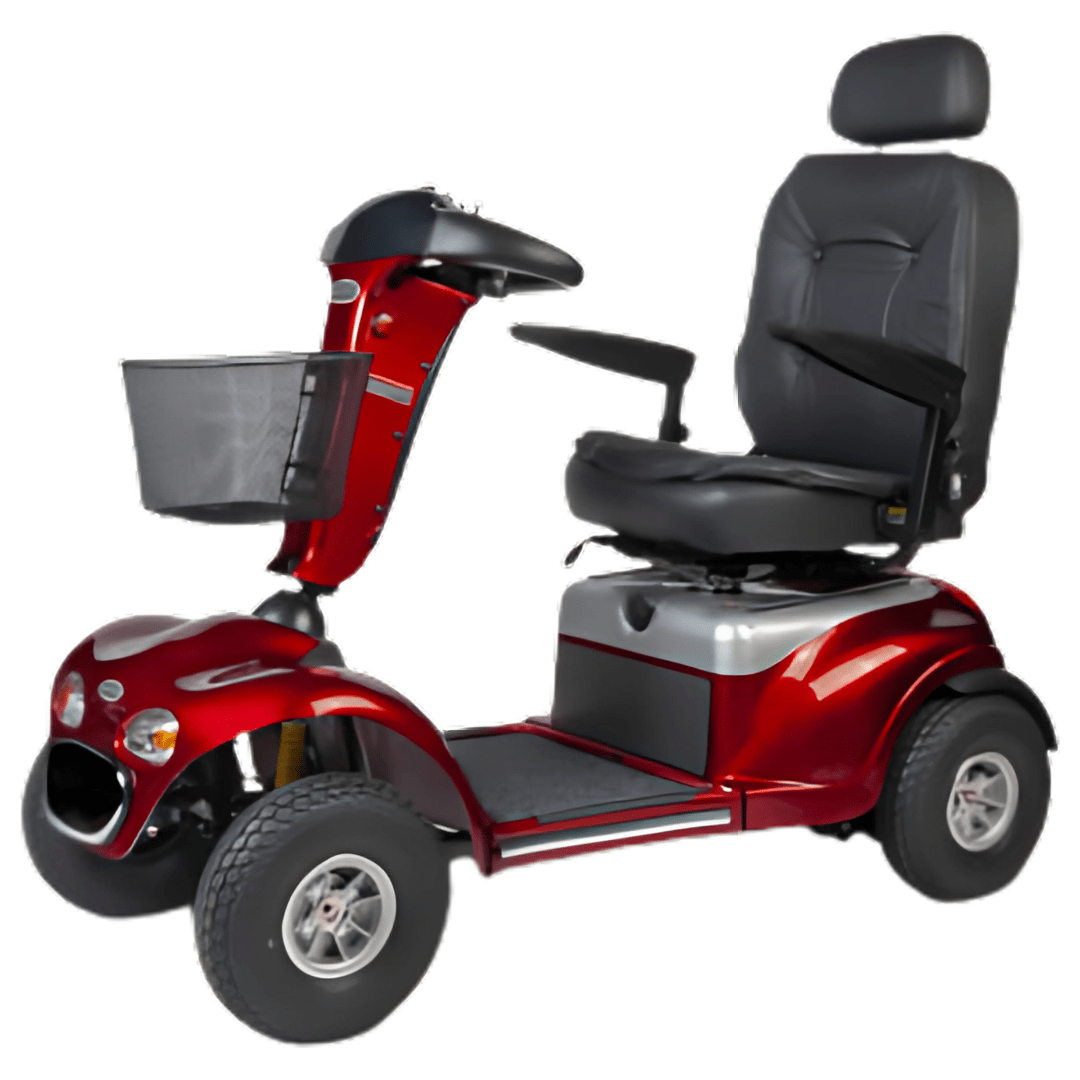Eclipse Landcruiser 4 Wheel Scooter – Red – Okotoks HC Pharmacy