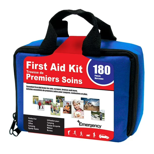 Emergency Essential First Aid Kit 180 Pieces – Okotoks HC Pharmacy