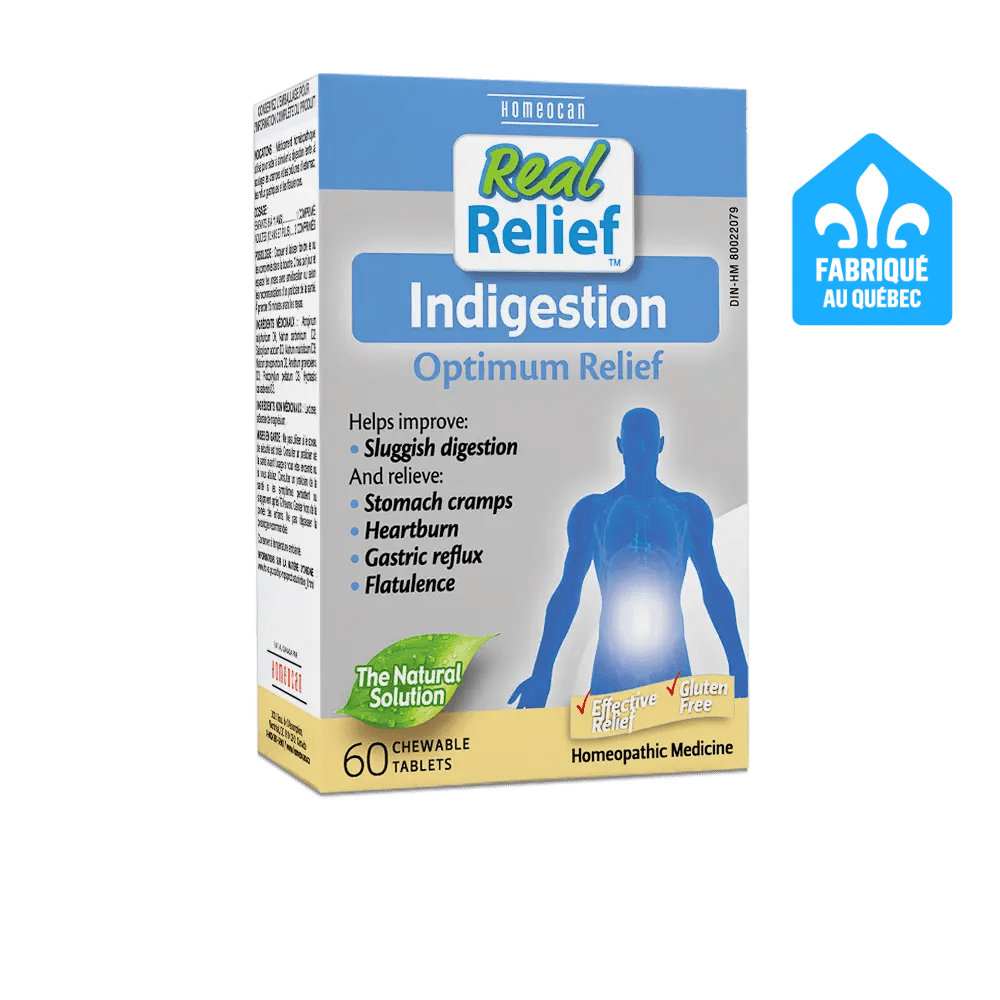 Homeocan Indigestion Chewables 60 – Digestive Relief – Okotoks HC Pharmacy