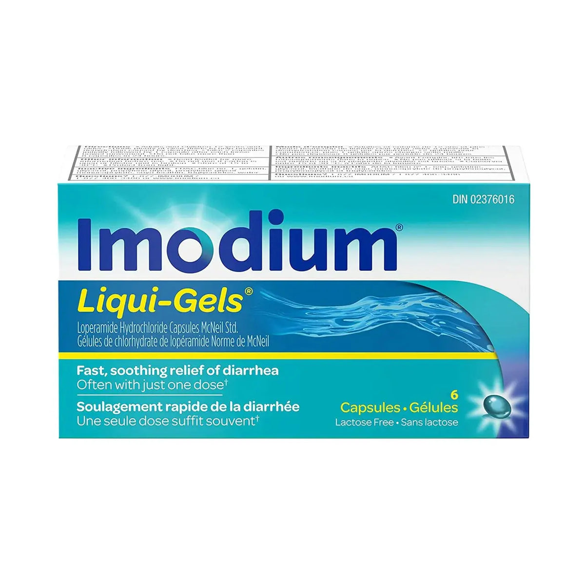 Imodium Liqui-Gels Capsules | Fast Diarrhea Relief – Okotoks HC Pharmacy